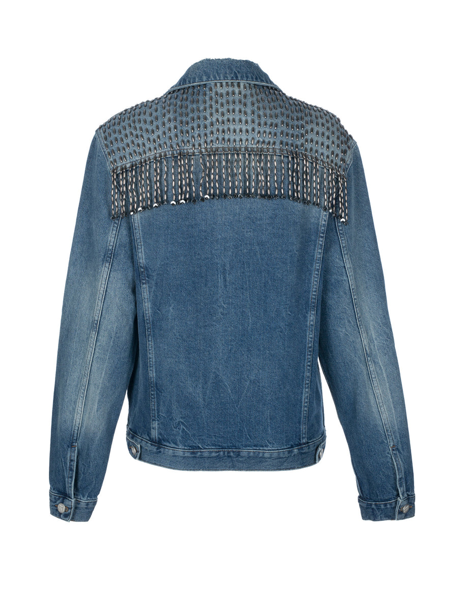 Bead Denim Jacket – moonlightbysp